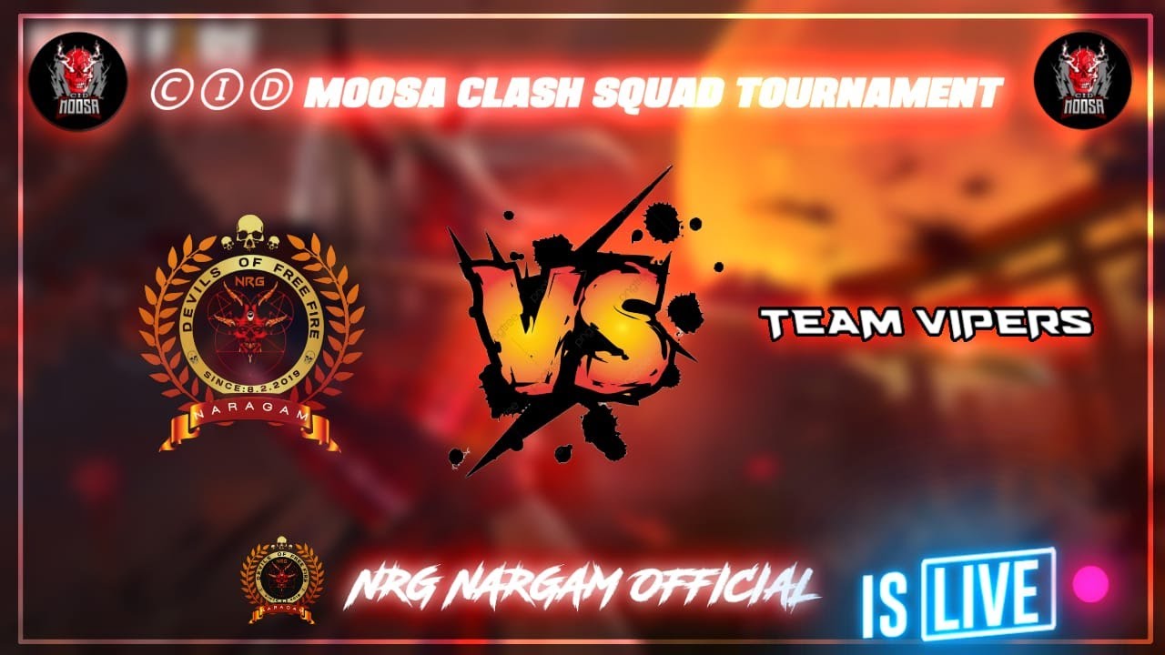 ᴍᴏᴏsᴀ ᴄʟᴀsʜ sǫᴜᴀᴅ ᴛᴏᴜʀᴀᴍᴇɴᴛ //NRG NARAGAM VS TEAM VIPERS// ROAD TO 1K ...