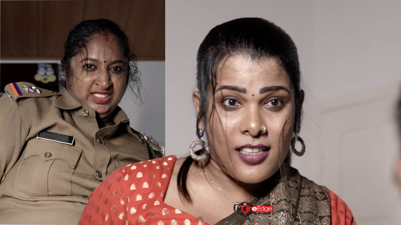 SI Sarayu lady Police Movie Behind the Screen Scenes | CineEdge | Lady ...