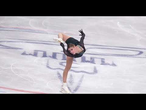 Alena Kostornaia Highlights Slow Motion Russian Test Skates 2021 Women Free Skate Program