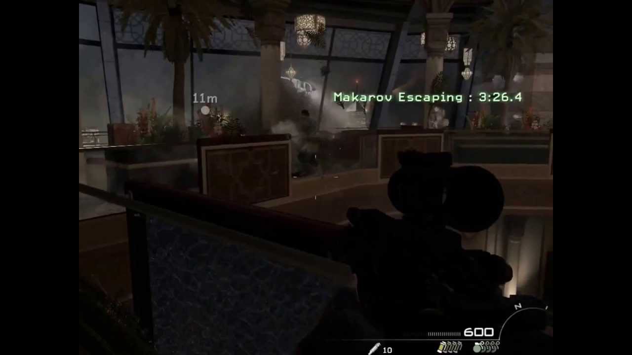 Call of duty Modern Warfare 3 A Morte de Yuri Russian Юрий - YouTube