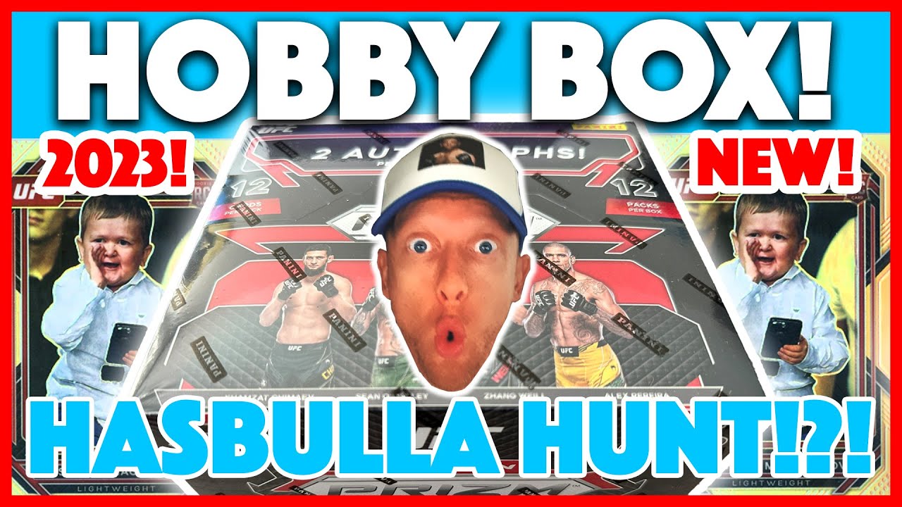 HASBULLA HUNT!? 2023 PANIN PRIZM UFC HOBBY BOX! NEW RELEASE! 2 ...