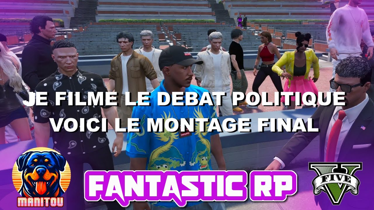 GTAV RP Richard filme le débat politique sur Fantastic RP - YouTube