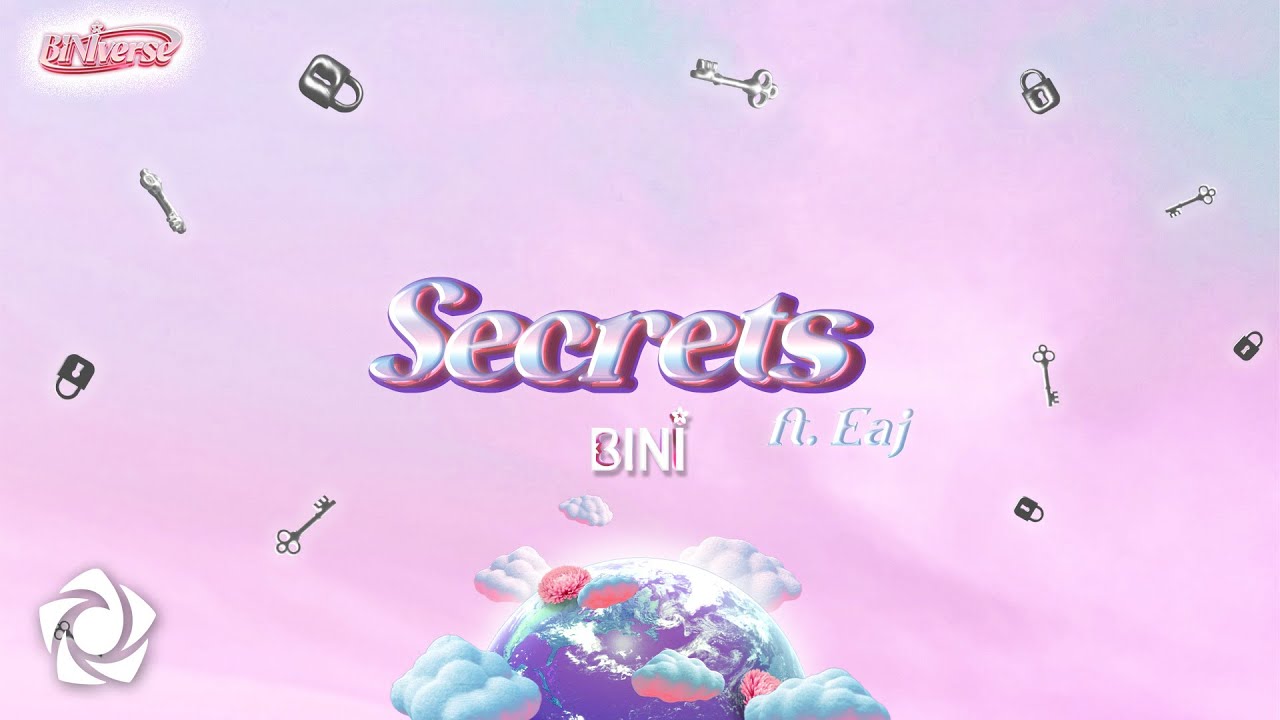 BINI ft. eaJ - 'Secrets' Official Lyric Video - YouTube