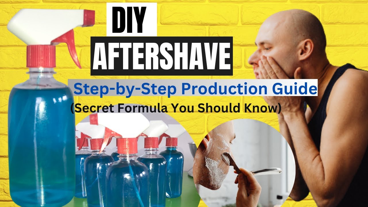 How To Make Aftershave At Home - YouTube