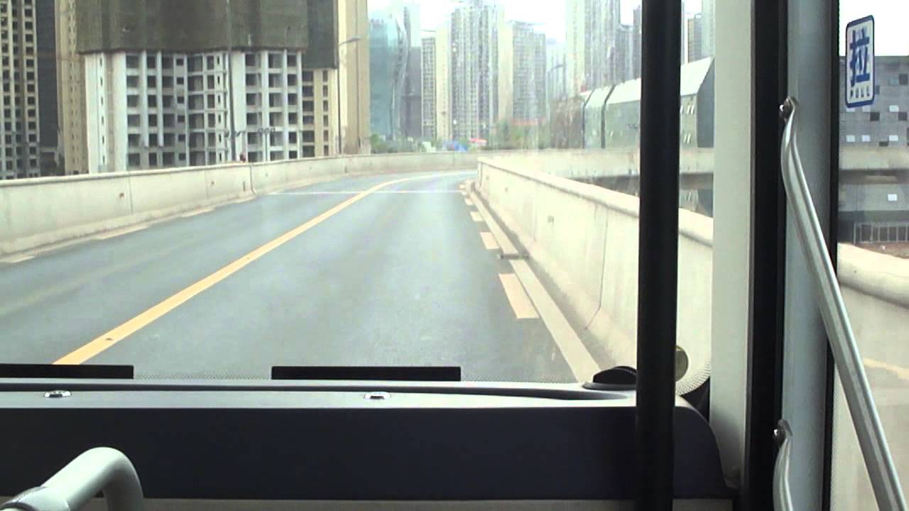 [Chengdu BRT]成都市二環路快速公交(成都BRT)K1線行車片段 - YouTube