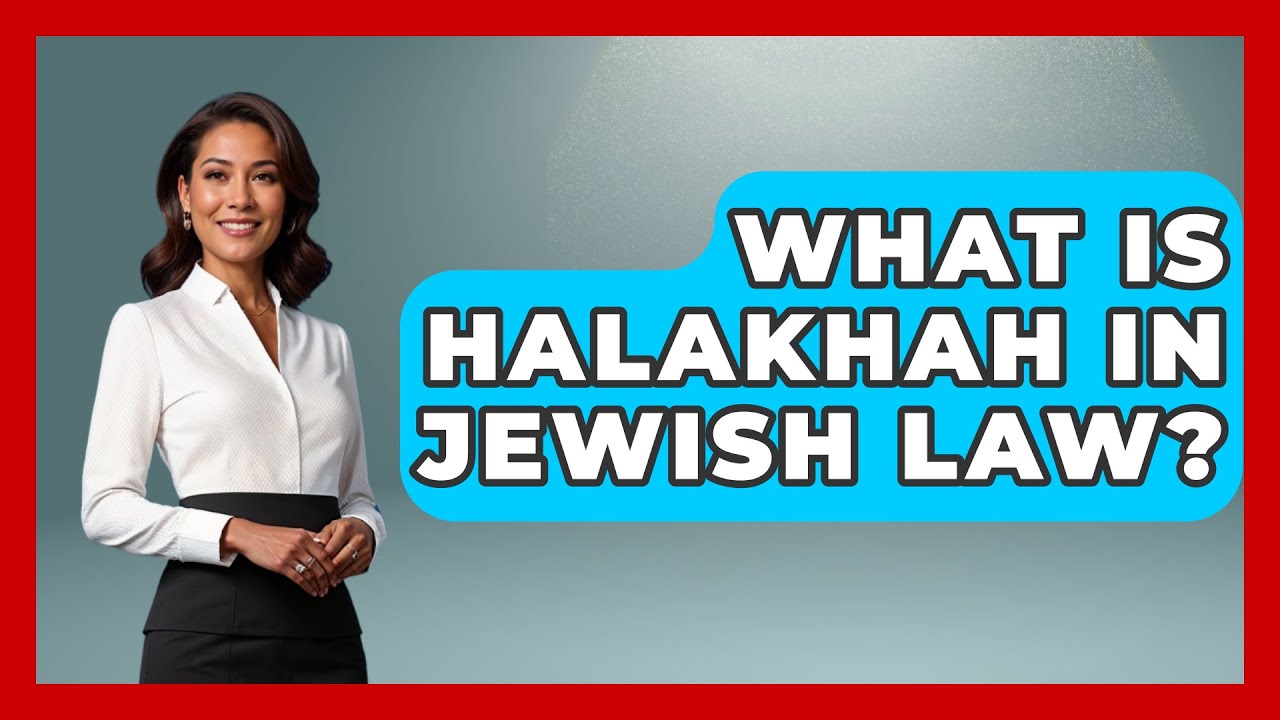 What Is Halakhah in Jewish Law? - Jewish Teachings For All - YouTube