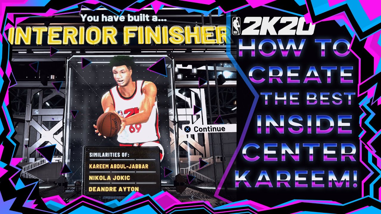 NBA 2K20 Interior Finisher Center Creation: How to create the best Post ...