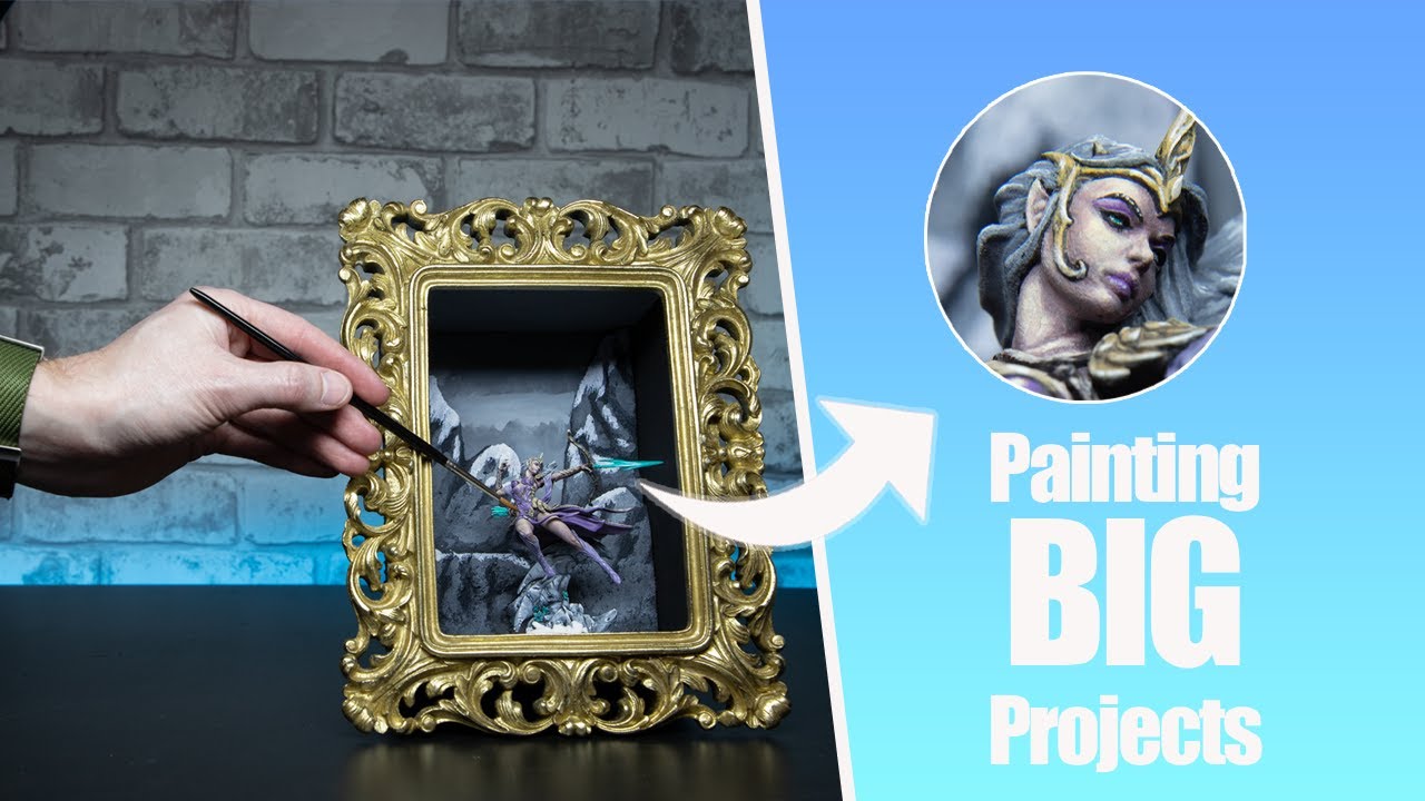 Frame Your MINIS! | Create Framed Miniature ART - YouTube