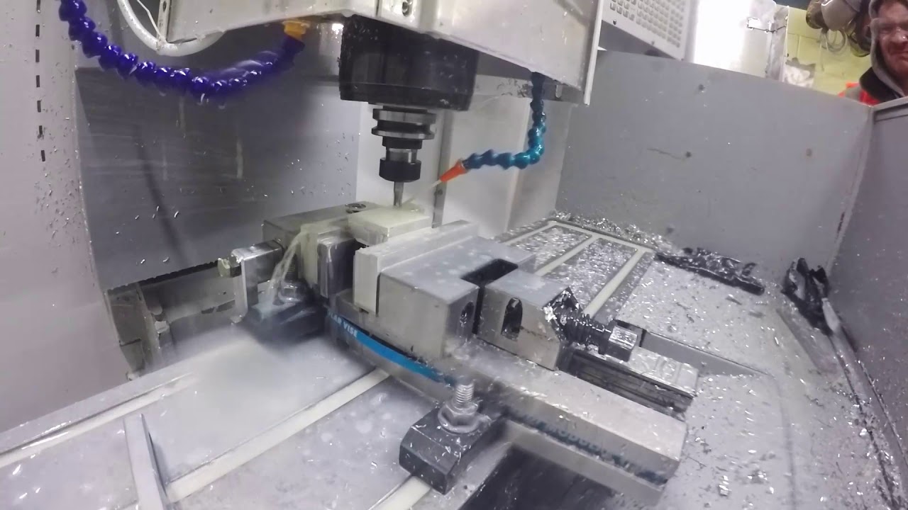 CNC machining handlebar risers - YouTube