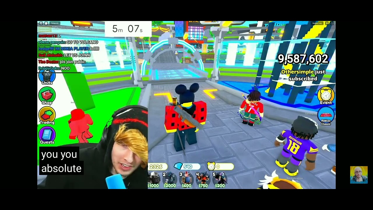 kreekcraft gets angry on a player rocket launchers him @KreekCraft ...