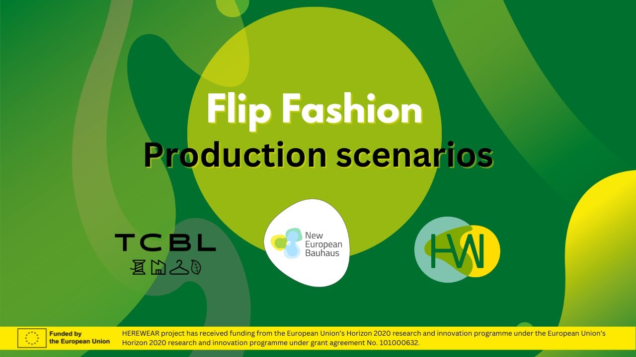 Flip Fashion: Production scenarios - YouTube