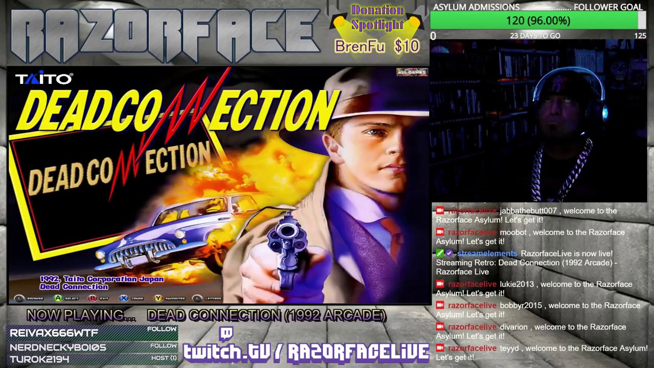 Dead Connection (1992 Arcade) - Razorface Live - YouTube