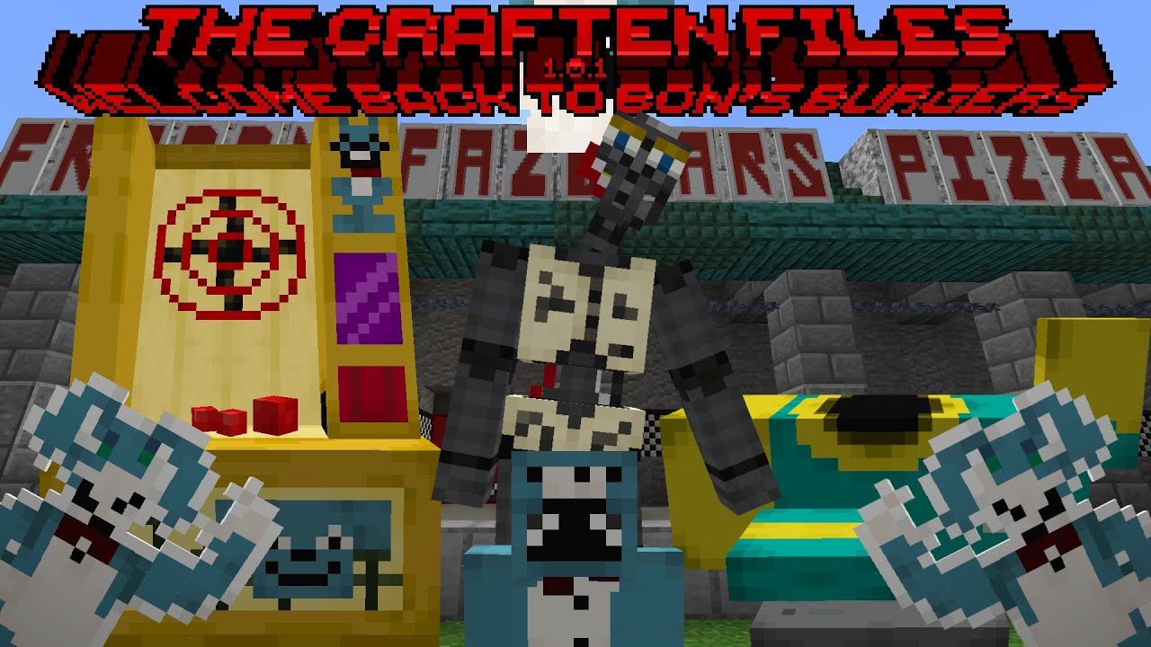 THIS WALTEN FILES MINECRAFT FNAF MOD GOT AN UPDATE! (Craften Files Mod ...