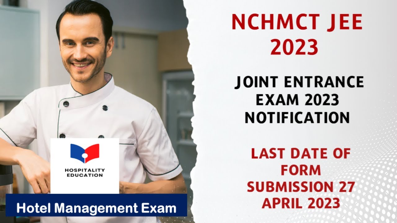 NCHM JEE Notification 2023 - YouTube
