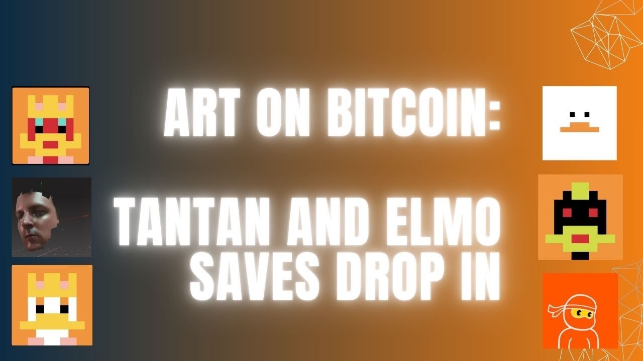 Art on Bitcoin - TanTan and Elmo Saves drop in - YouTube