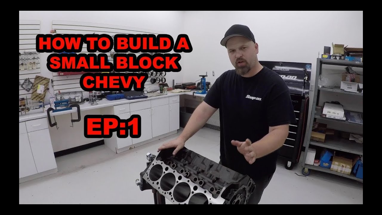 HOW TO BUILD A SMALL BLOCK CHEVY... EPISODE 1: Cleaning the block, and ...