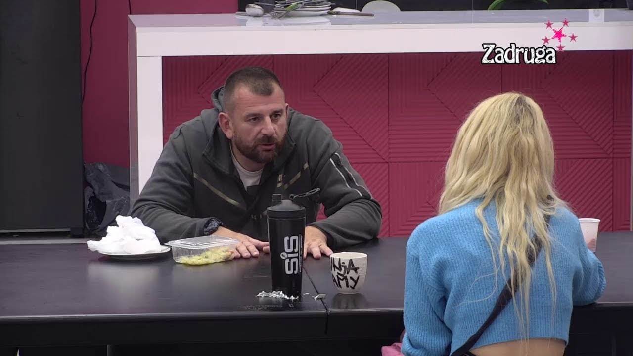 Zadruga 6 - Miljan i DJ Tamaris pokušavaju da reše sukob - 11.10.2022 ...