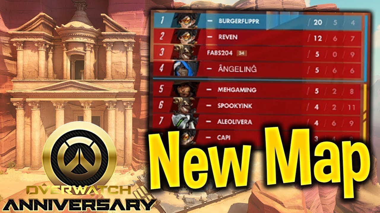 *NOW PLAYABLE* Petra Overwatch New Deathmatch Map - YouTube