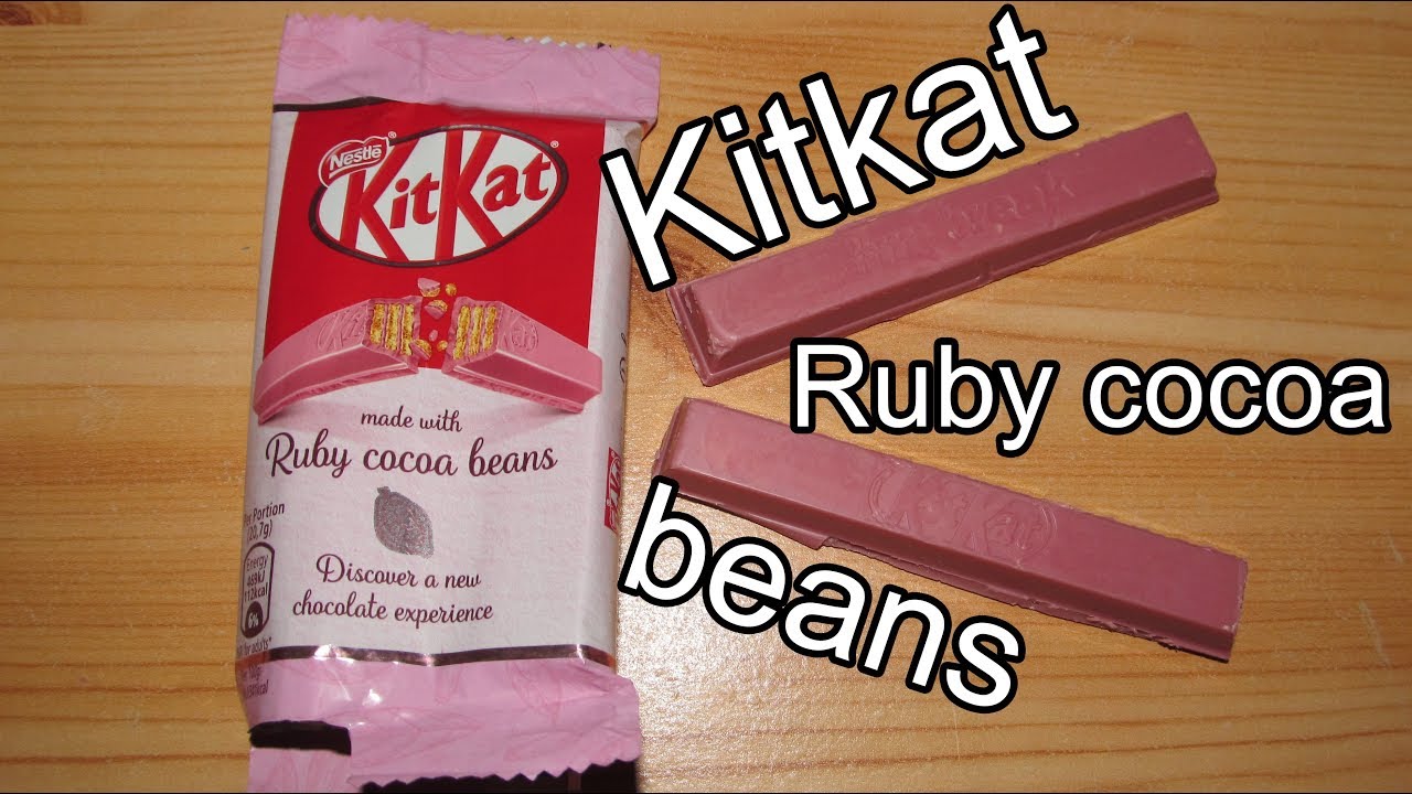 KitKat Ruby cocoa beans - YouTube