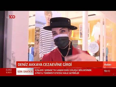 Deniz Akkaya cezaevine girdi