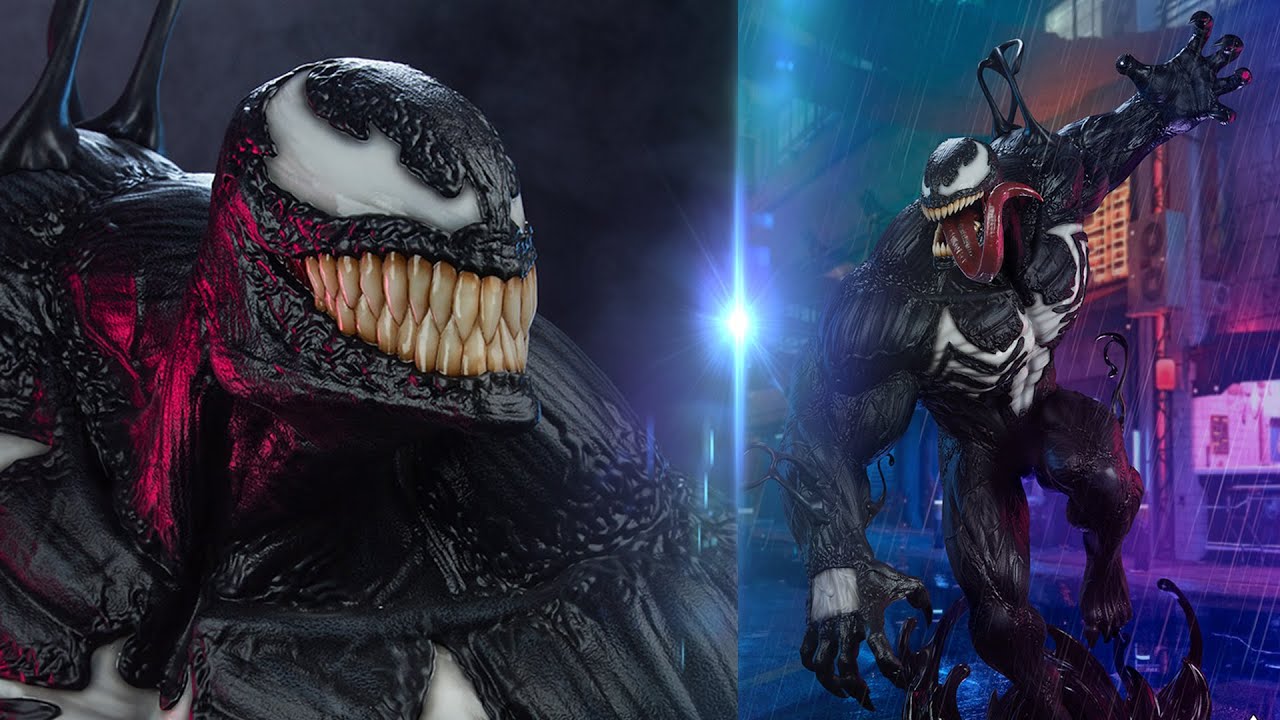 Venom Statue by PCS Collectibles - YouTube