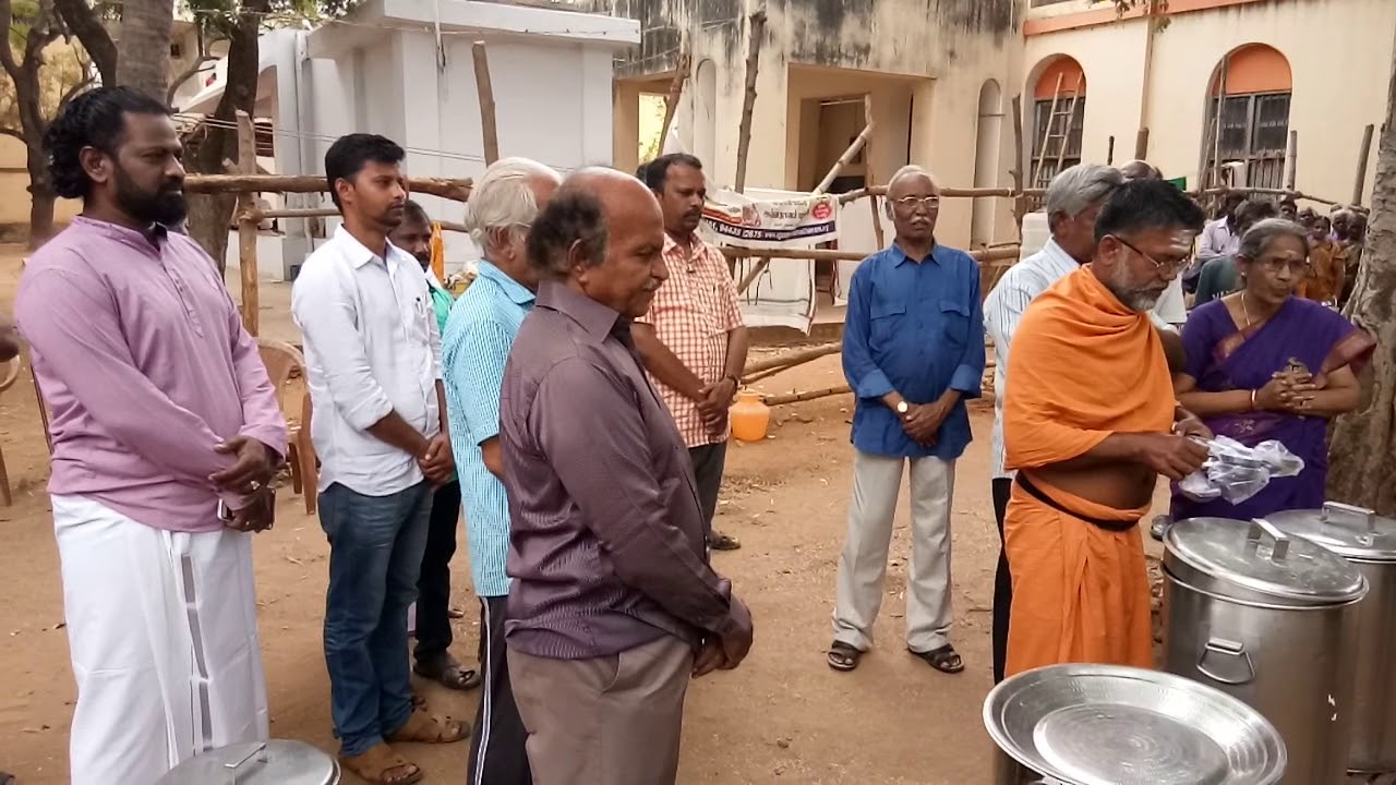 Today annadhanam at Gh trichy - YouTube