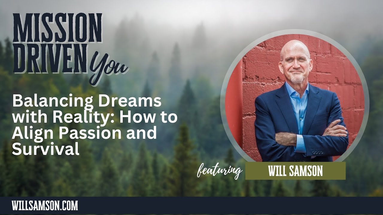 Balancing Dreams with Reality: How to Align Passion and Survival - YouTube