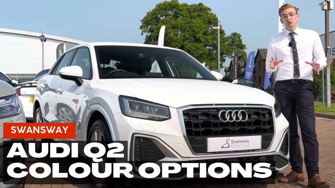 Audi Q2 colour options - Swansway Motor Group - YouTube
