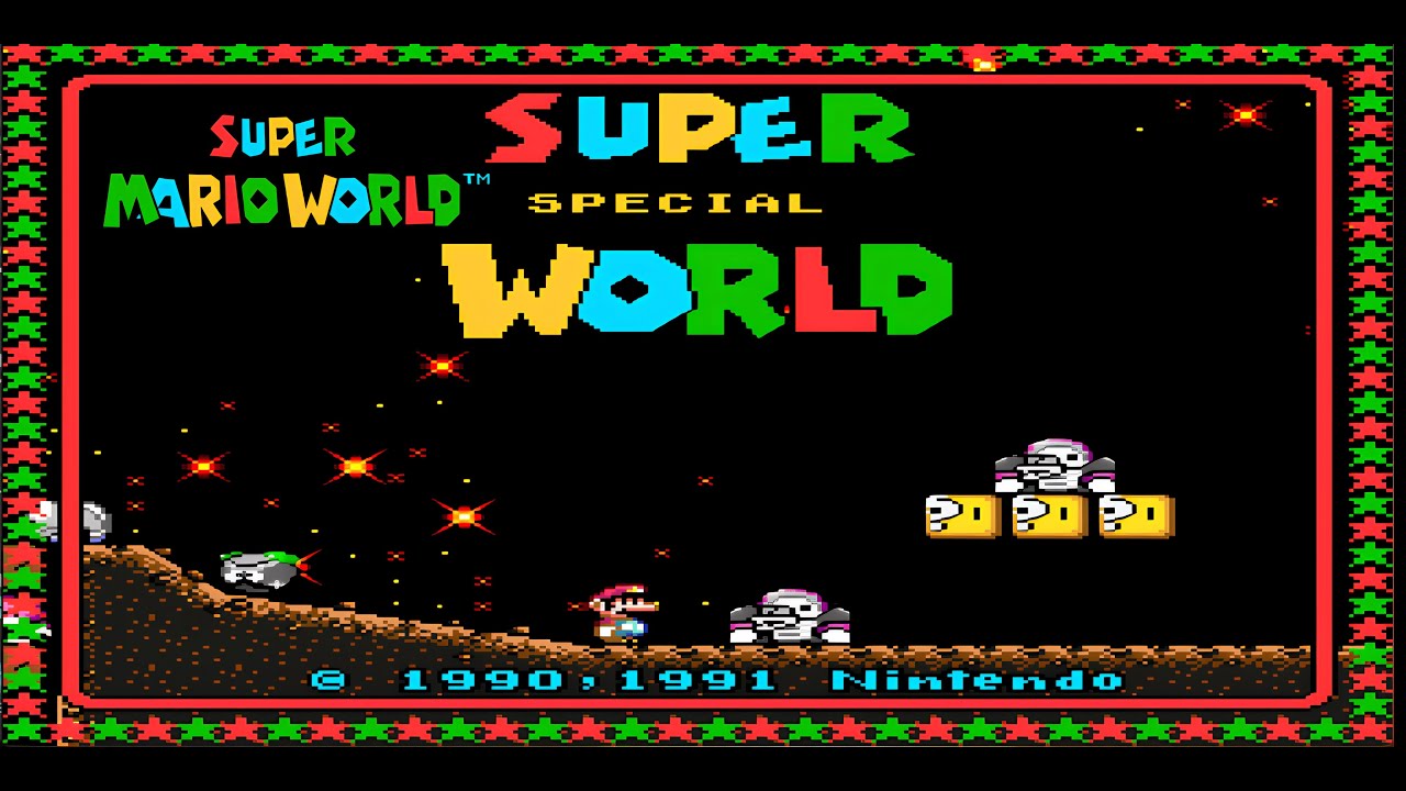 🔴SUPER MARIO WORLD - The New Super Special World - YouTube