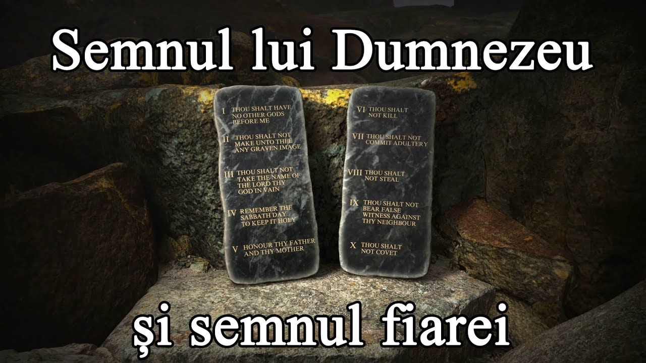 Studiul 09 - Semnul lui Dumnezeu și semnul fiarei - YouTube