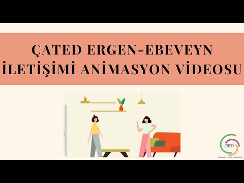 ÇATED Ergen-Ebeveyn İletişimi Animasyon Videosu