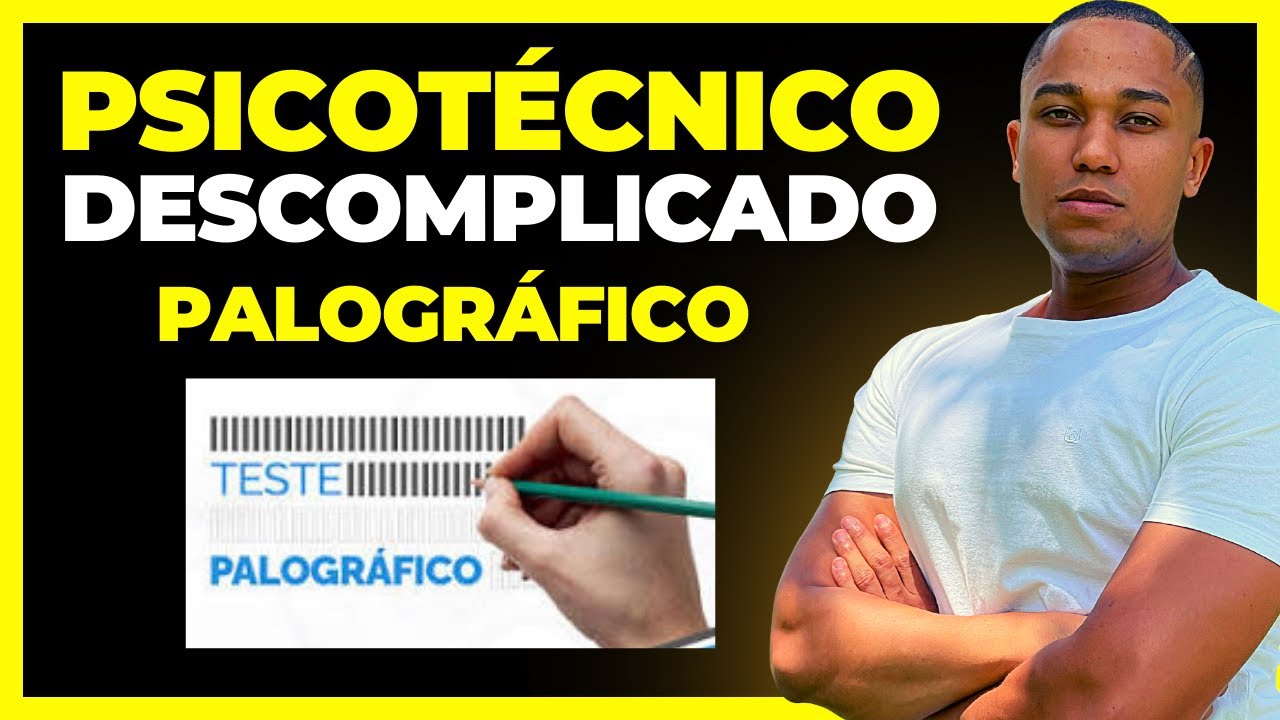 Teste Psicotécnico | PALOGRÁFICO | CPD | Psicotécnico Descomplicado ...