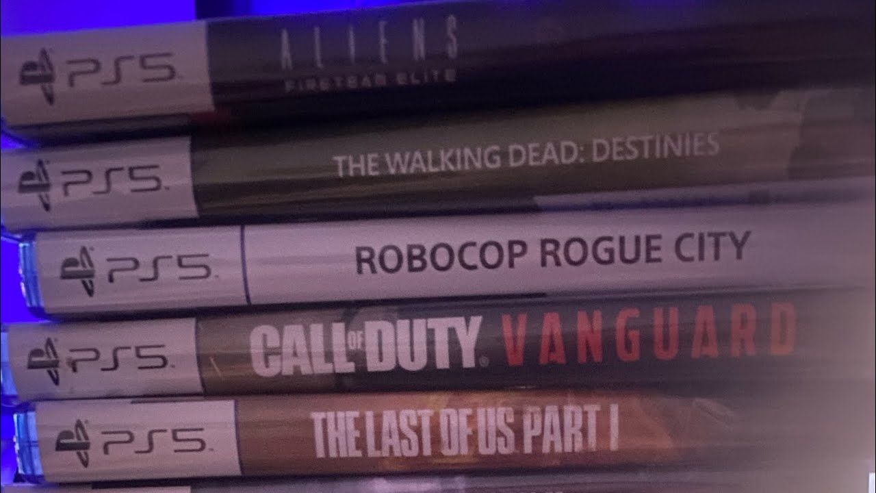 My PS5 Collection stack haul - YouTube