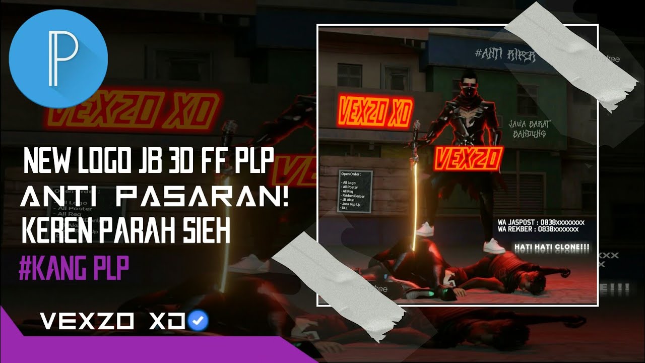 plp 3D ff no pw || vexzo xd || NO PASARAN COCOK UNTUK ANAK JB!!!!😊💙 ...