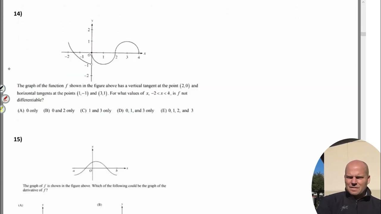 AP Calc - Derivative Rules Multiple Choice Review - YouTube