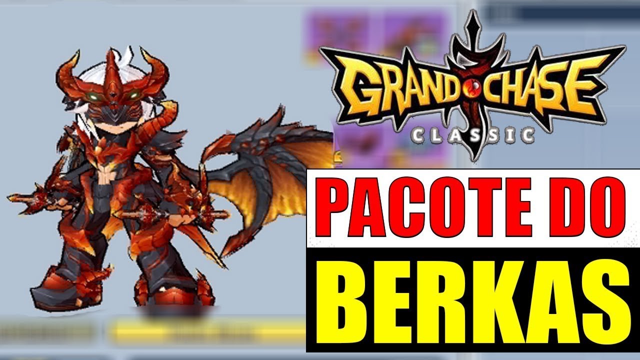 Como Criar o Berkas Lendário (Melhor Equipamento) - Grand Chase Classic ...