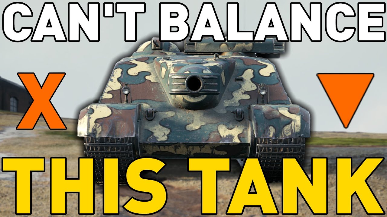 CAN'T BALANCE THIS TANK! - World of Tanks - YouTube