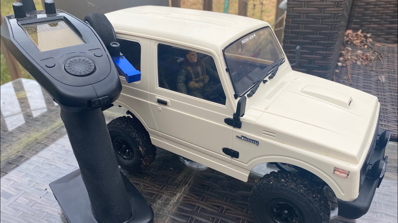 WPL C74 Suzuki Jimny gets a Hobbywing 1060 and Flysky GT5 controller ...
