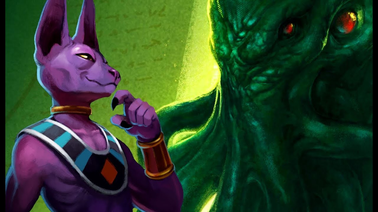 Beerus Meets the First God of Destruction - YouTube