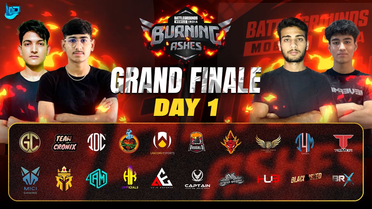 LIQUID ESPORTS PRESENTS BURNING ASHES GRAND FINALE DAY 1 - YouTube