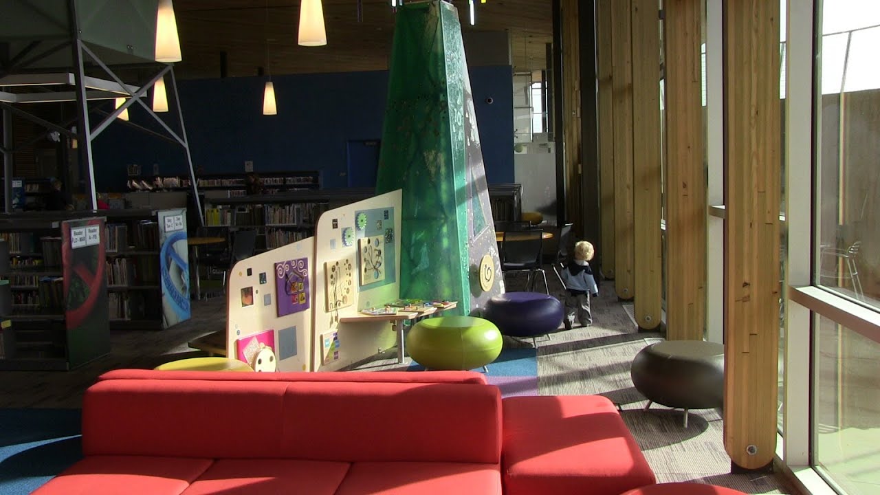 Sooner Spaces Tours Northwest Library OKC - YouTube