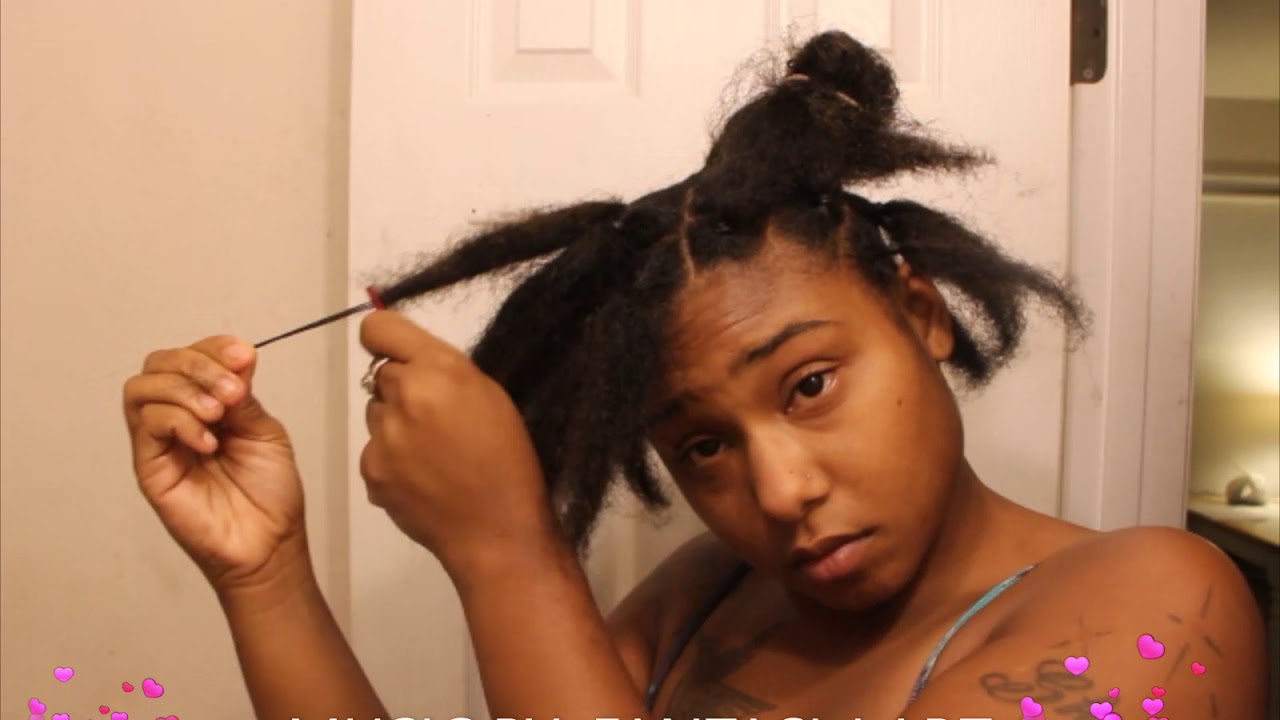 Starter locs back combing locs - YouTube