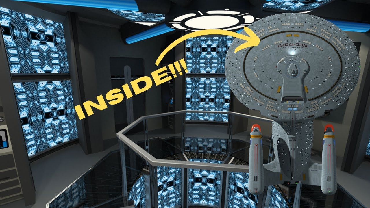Exploring the Enterprise D all engineering sections - YouTube