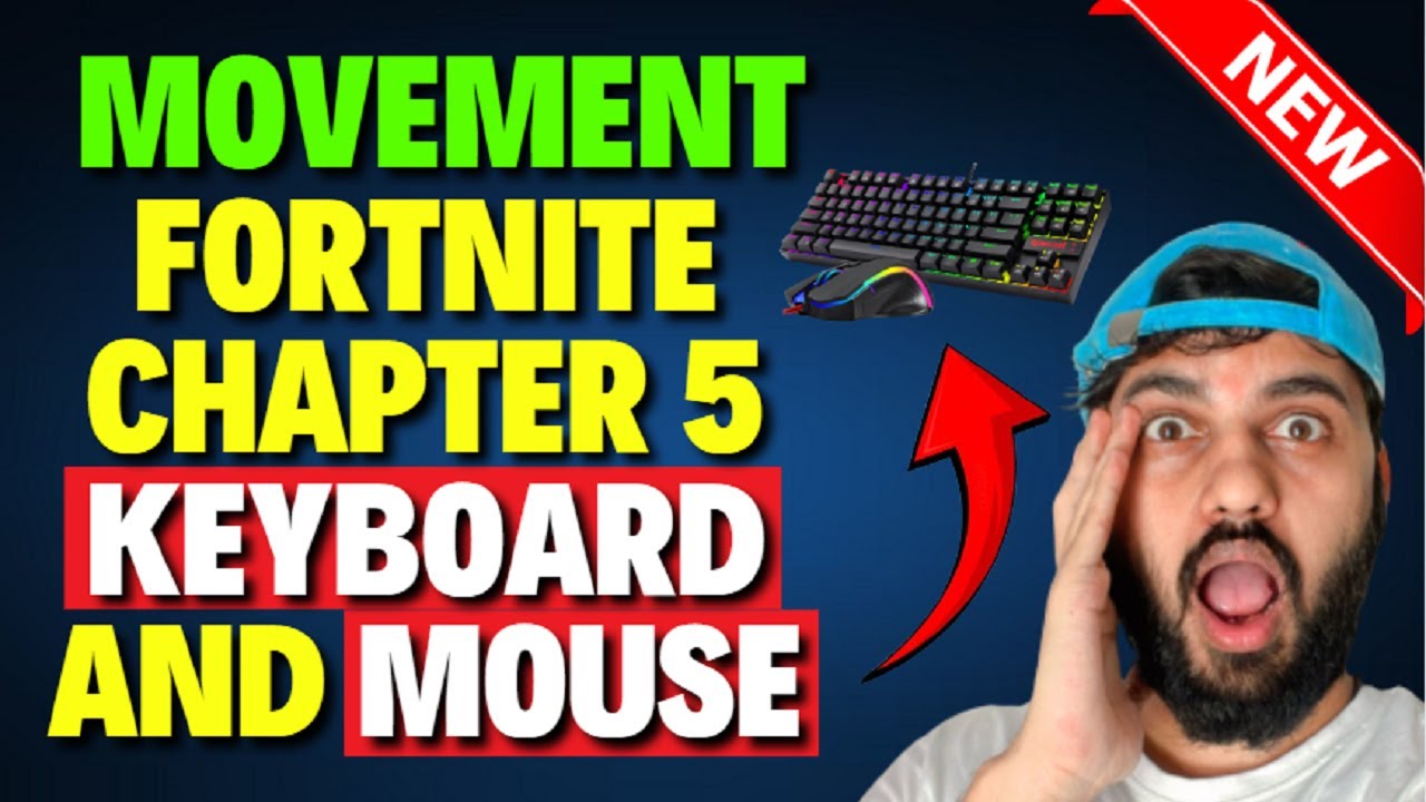How to Fix Movement in Fortnite Chapter 5 Keyboard and Mouse - YouTube