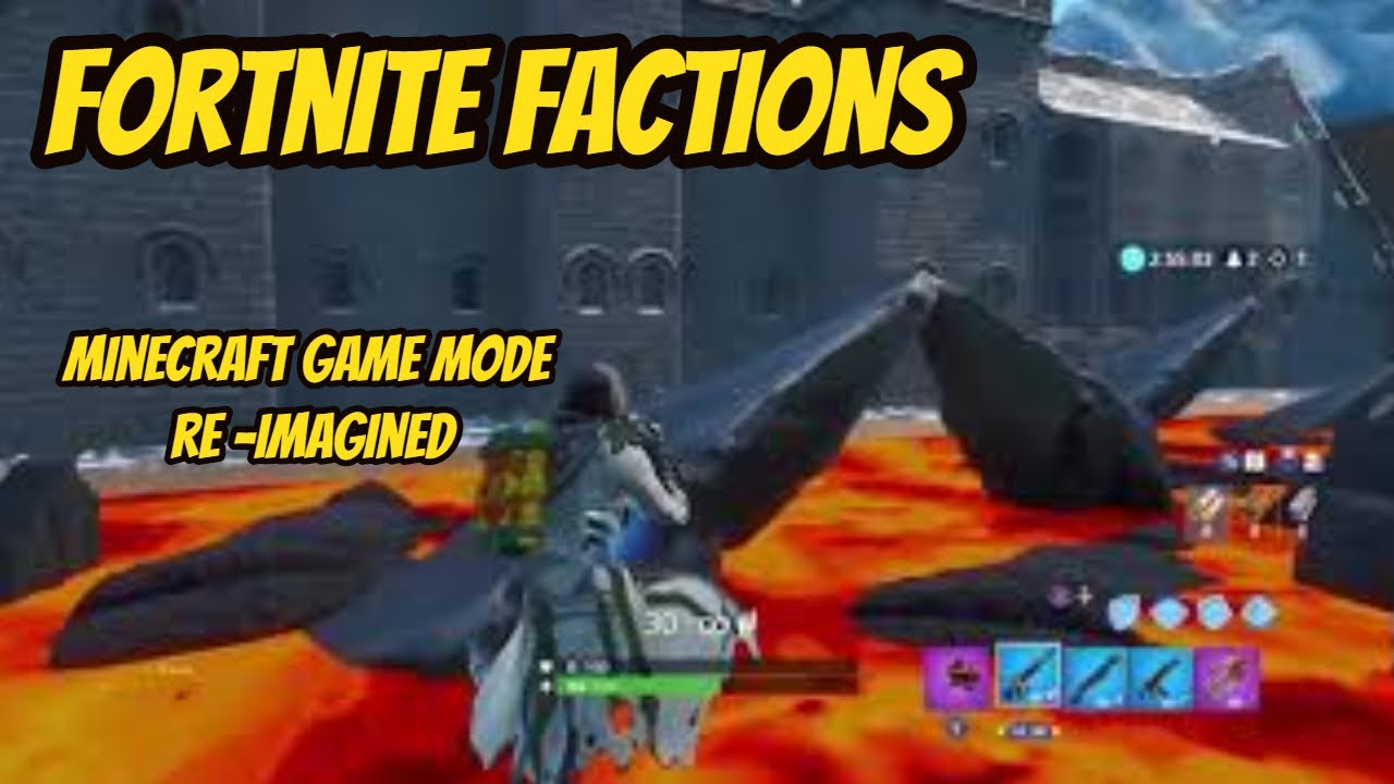 Fortnite Creative Factions | Minecraft Game mode Re-Imagined Trailer ...
