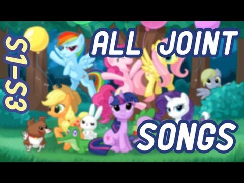 MLP All M6's Songs! No Watermark | HD (1-3 seasons) - YouTube