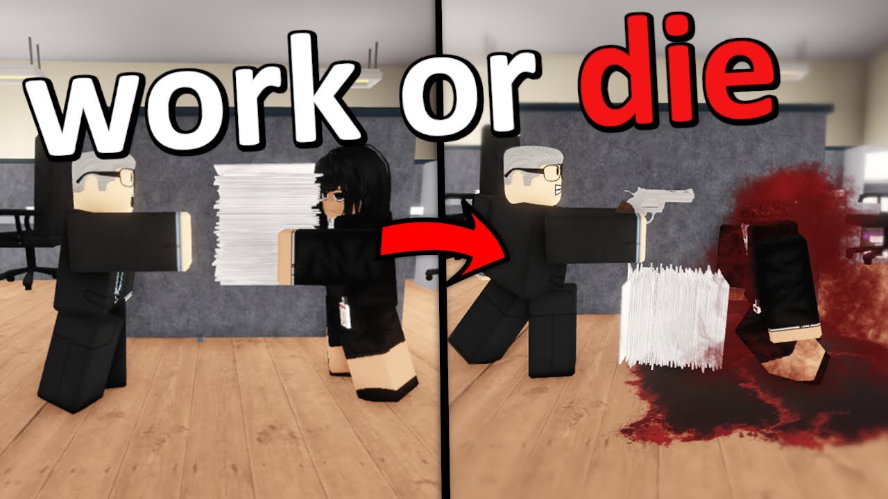 WORK A CORPORATE OFFICE JOB IN ROBLOX OR DIE... - YouTube