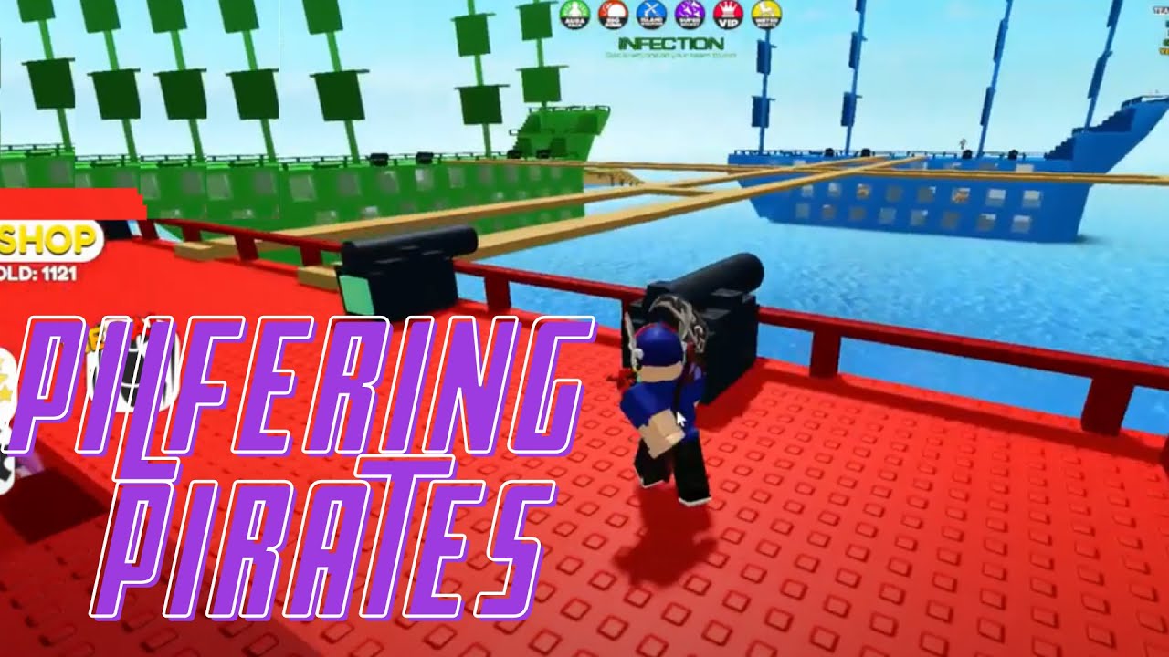 Roblox Game - Pilfering Pirates - YouTube
