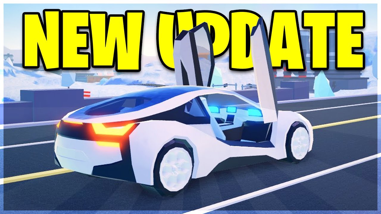 Roblox Jailbreak NEW Winter Update Released! New Delorean !Roblox ...