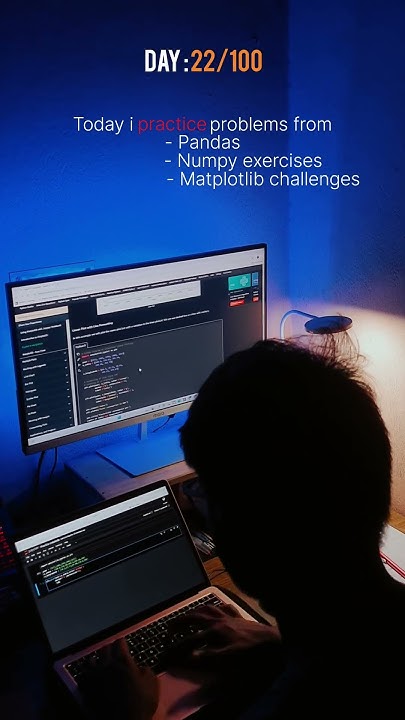 Day - 22/100 🎯"Practice Day | Matplotlib, Pandas, and Numpy "#100dayscodechallenge #c0de.mate ...